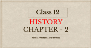 Class 12 History Chapter 2 MCQ | Kings, Farmers And Towns Important MCQ ...